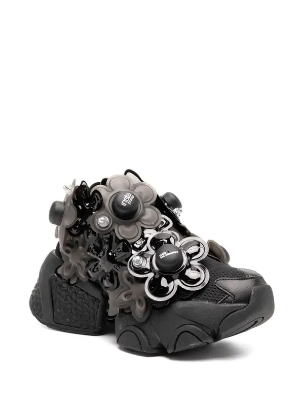 Noir Kei Ninomiya X Reebok Instapump Fury Sneakers In Black - 63