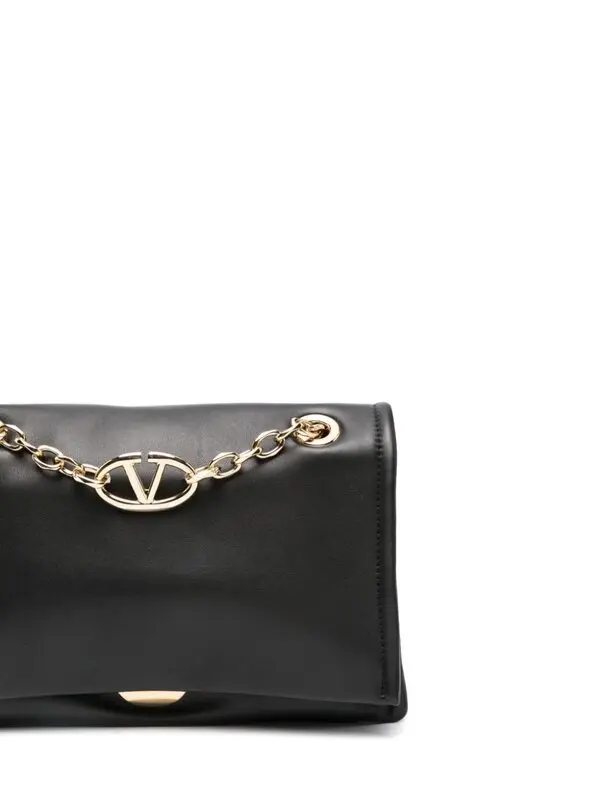 Valentino Garavani Vlogo Signature Shoulder Bag - Black