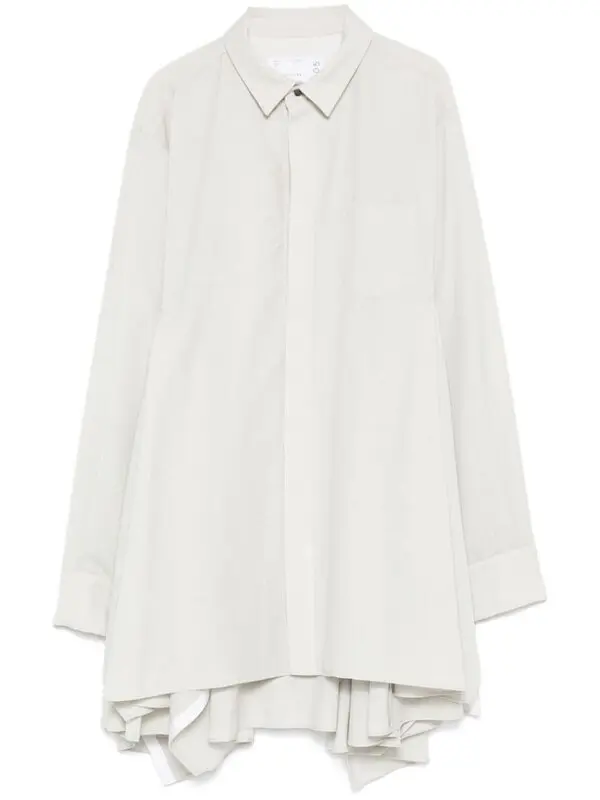 Sacai Shirt Mini Dress