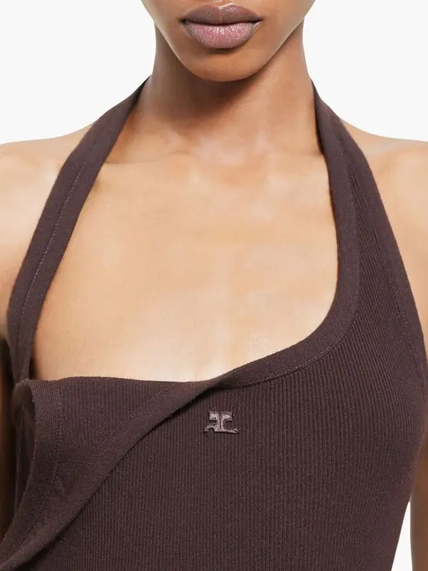 COURREGES Undressed Dress - Brown