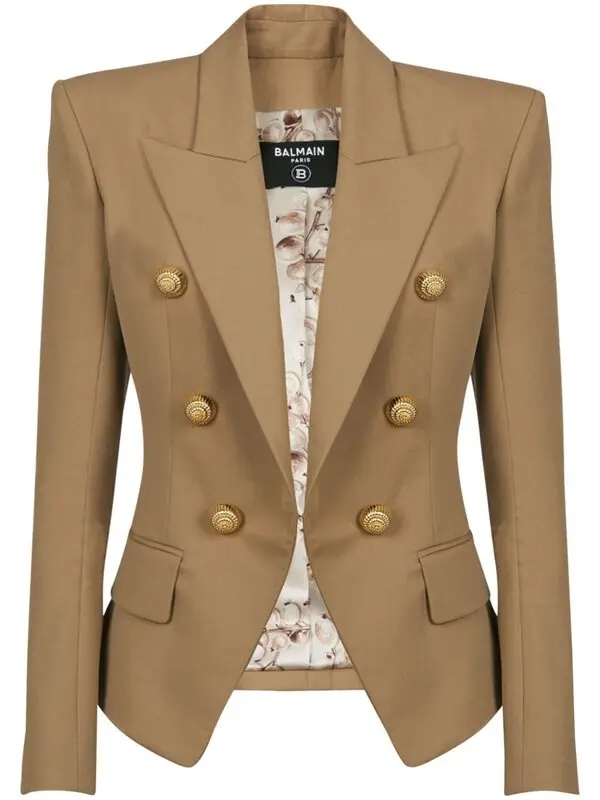 Balmain Buttoned Double-breasted Blazer