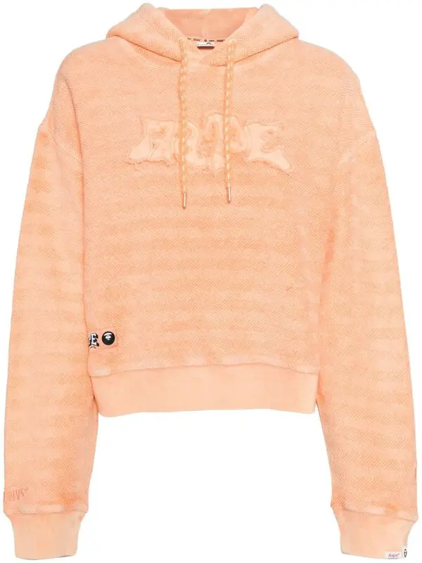 A BATHING APE Aape * Logo-embellished Cotton Hoodie