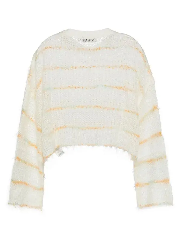 B+AB Round-neck Long-sleeved Top