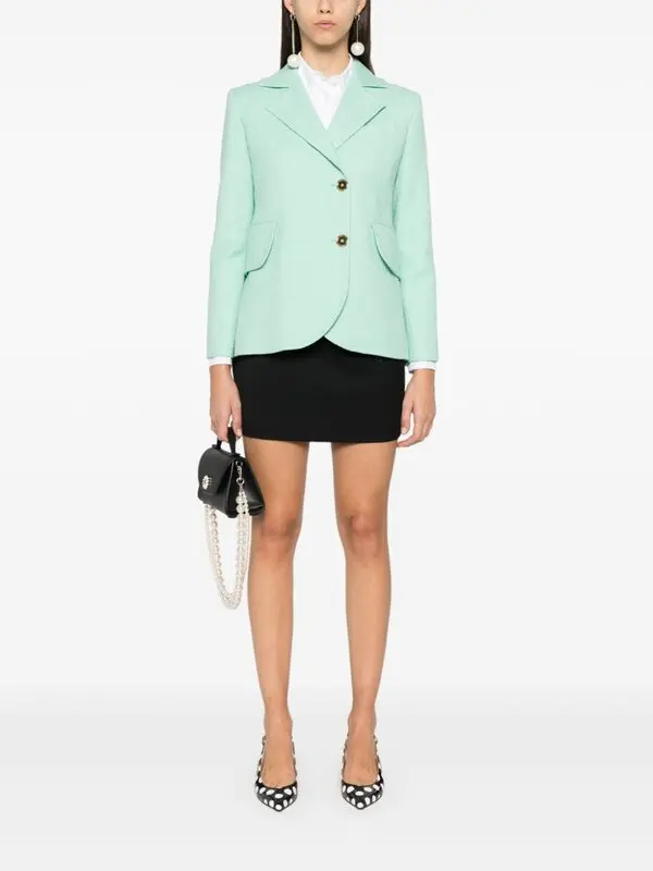 Patou Tweed Double-breasted Blazer