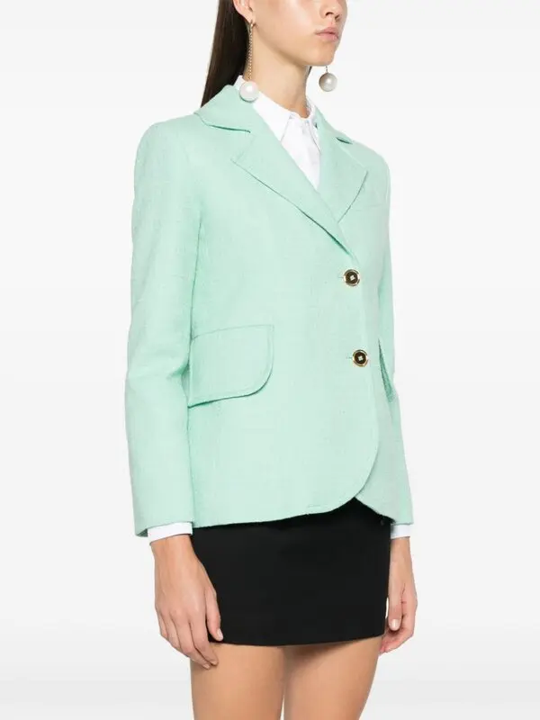 Patou Tweed Double-breasted Blazer