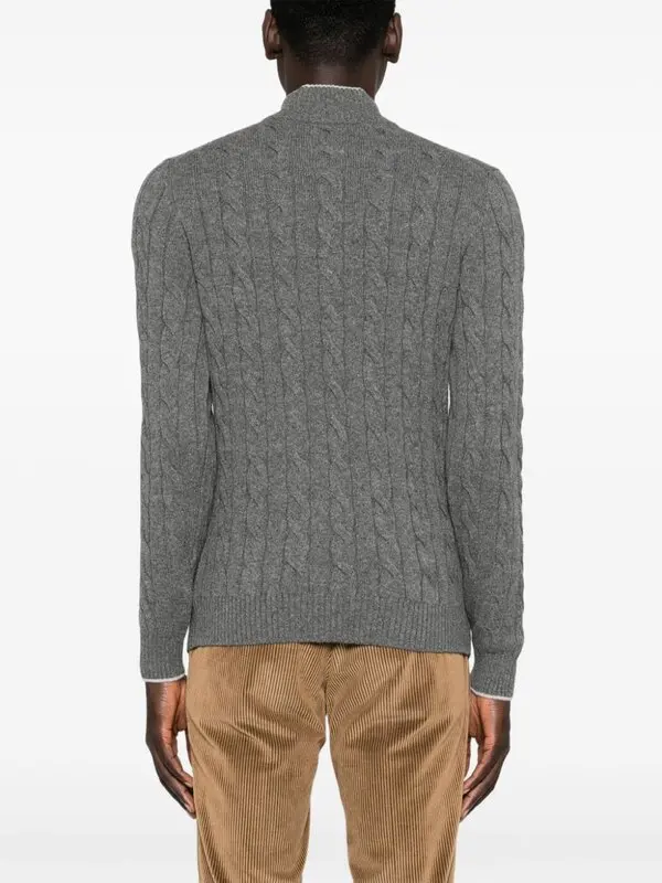 BARBA NAPOLI Cable-knit Sweater