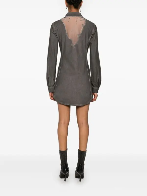 DIESEL® Shirt Mini Dress