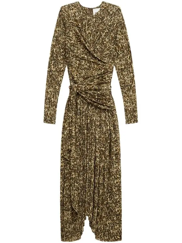 Isabel Marant Étoile Zeidi Leopard Print Dress