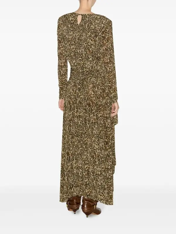 Isabel Marant Étoile Zeidi Leopard Print Dress