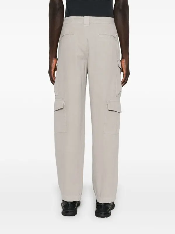 C.P. COMPANY Lens-detail Cargo Trousers - Grey