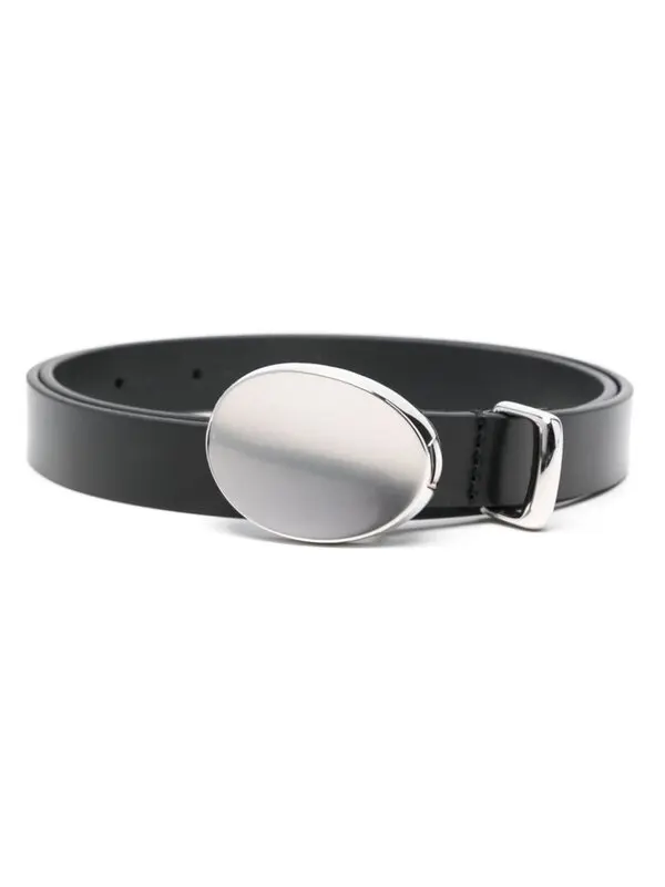 Isabel Marant Silvana Leather Belt - Black