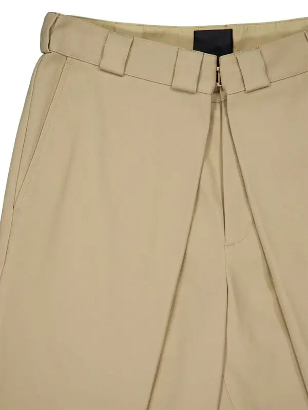 Givenchy Pleated Wide-leg Trousers - Neutrals