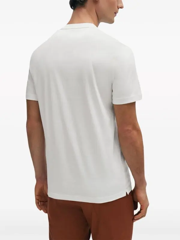 BOSS Regular-fit T-shirt In Mercerized Cotton