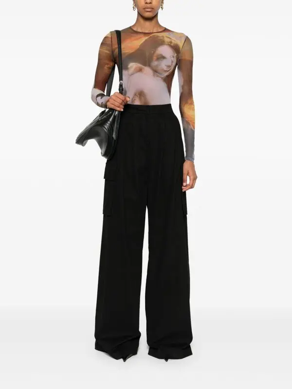 MUGLER Sunset Sees Sheer Bodysuit