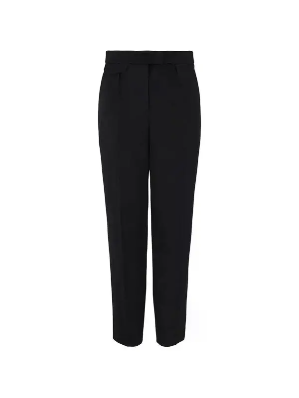 Giorgio Armani Wool Trousers - Black