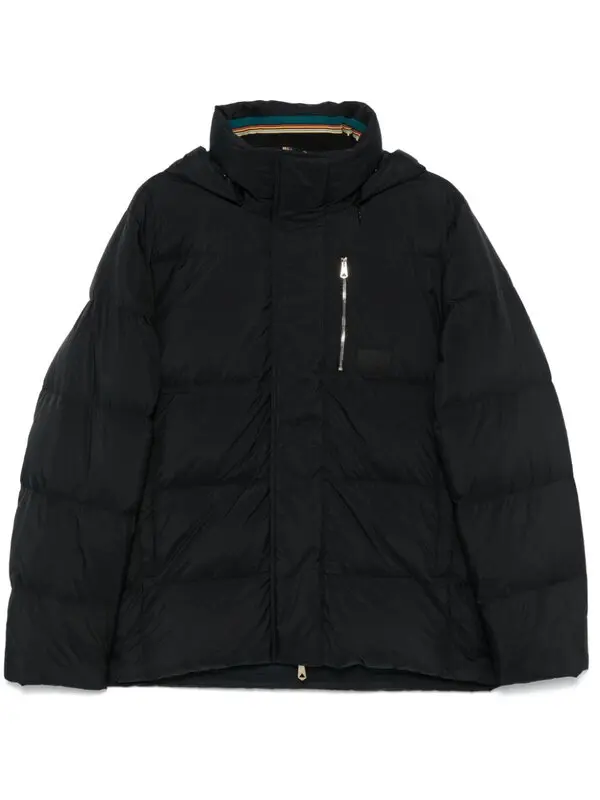Paul Smith Water-repellent Down Jacket - Black