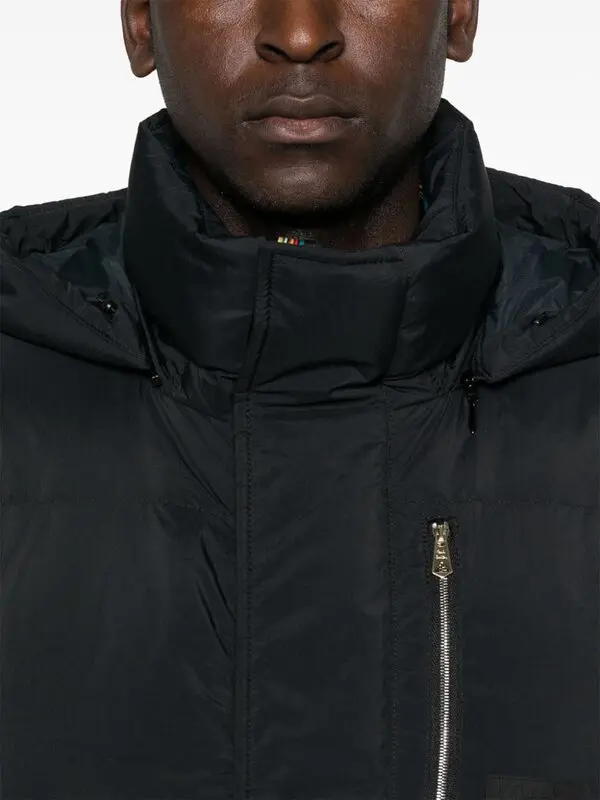 Paul Smith Water-repellent Down Jacket - Black