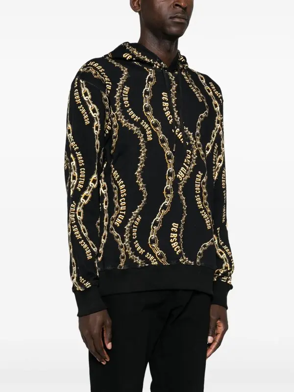 Versace Chain Couture Hoodie