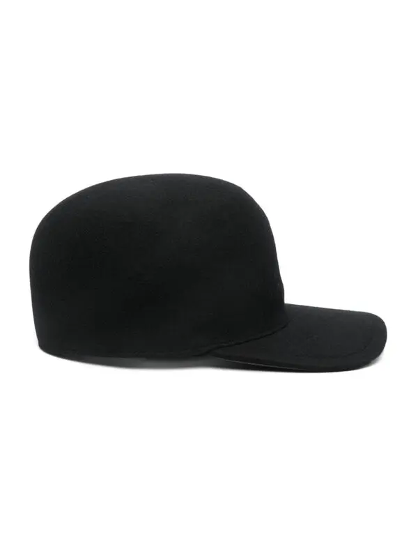 JIL SANDER Logo-embroidered Cap - Black