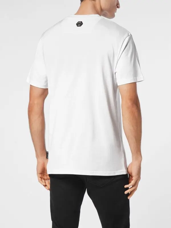 Philipp Plein Skull-print T-shirt - White