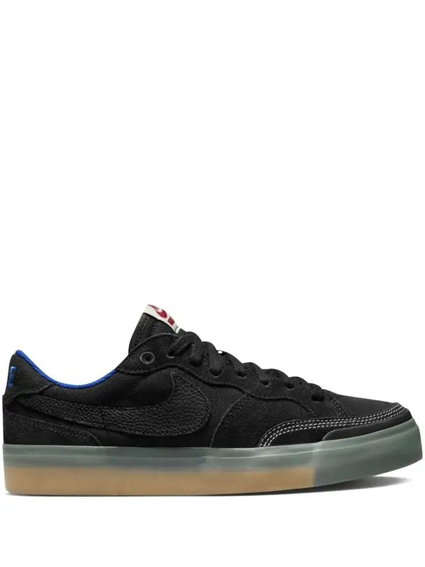 Nike Sb Zoom Pogo Plus Premium Gum Sneakers - Black