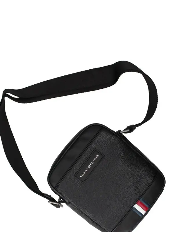Tommy Hilfiger Logo Appliqué Messenger Bag