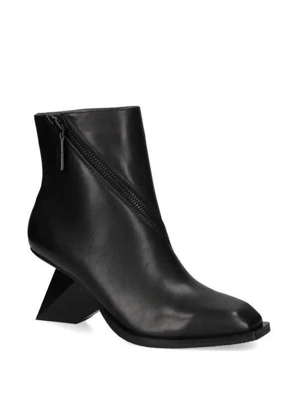 United Nude 70mm Rockit Zip Boots - Black