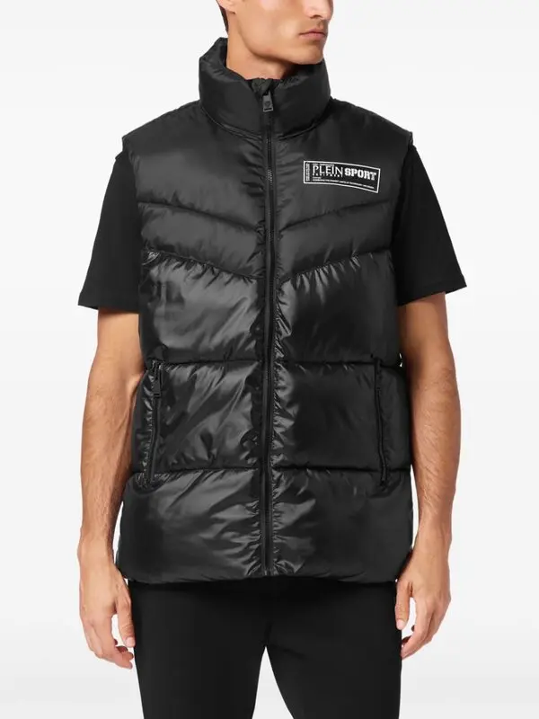 PLEIN SPORT Panelled Gilet