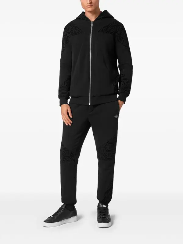 Philipp Plein Monogram-jacquard Tracksuit Set