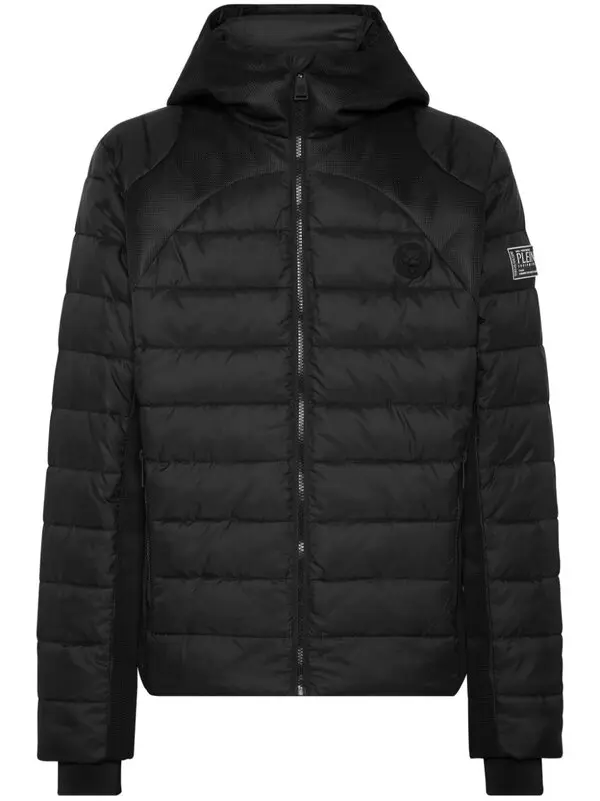 PLEIN SPORT Hooded Puffer Jacket