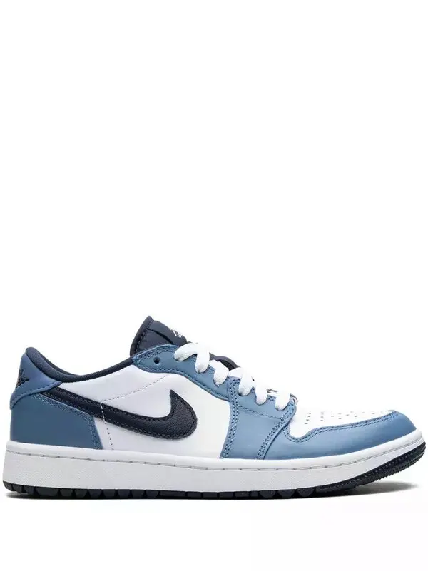 JORDAN Air 1 Low Golf Aegean Storm Sneakers - White