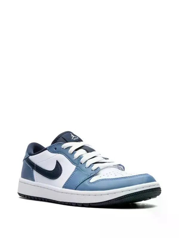 JORDAN Air 1 Low Golf Aegean Storm Sneakers - White