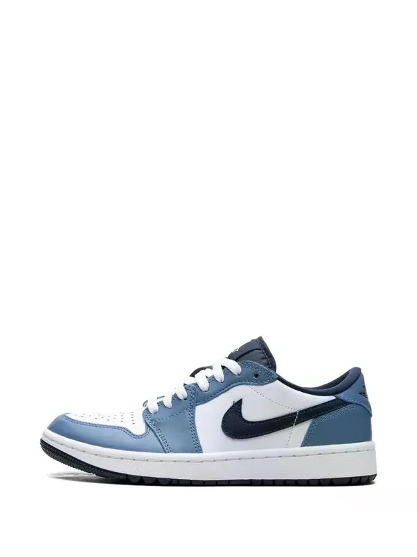 JORDAN Air 1 Low Golf Aegean Storm Sneakers - White