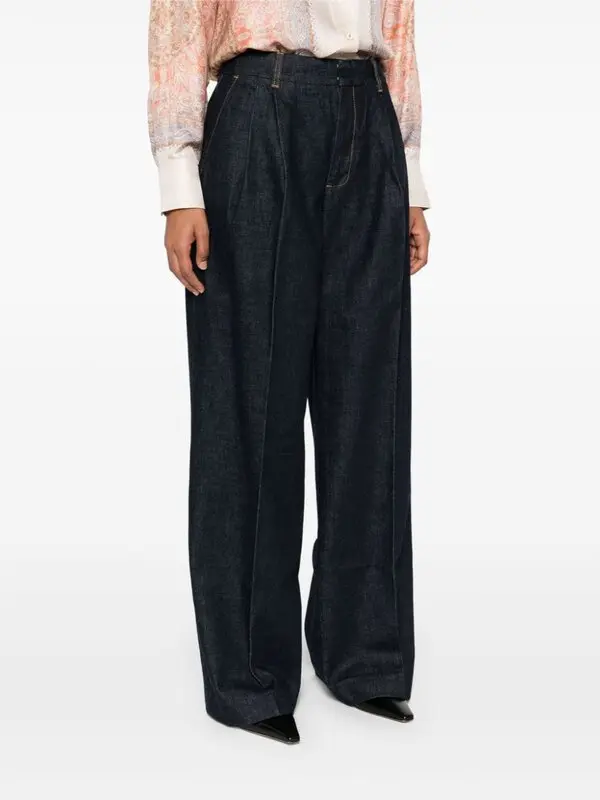 Zimmermann Illustration Full-length Jeans - Blue