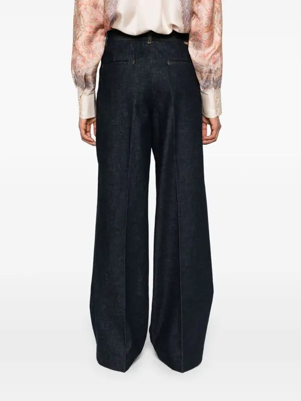 Zimmermann Illustration Full-length Jeans - Blue