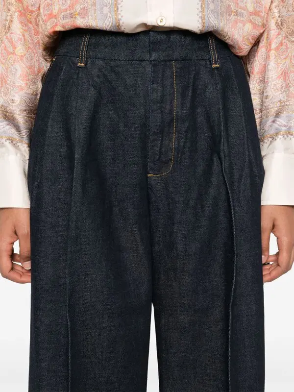 Zimmermann Illustration Full-length Jeans - Blue