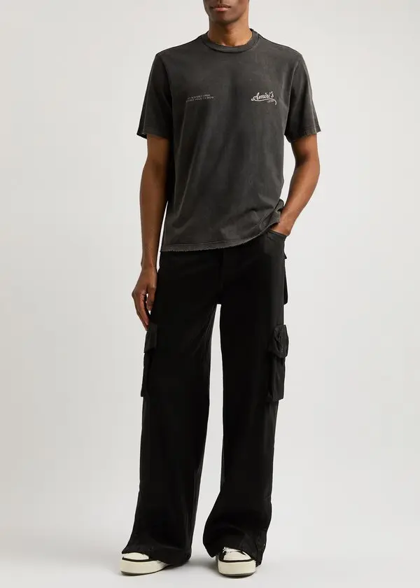 Amiri Cinema Printed Cotton T-shirt