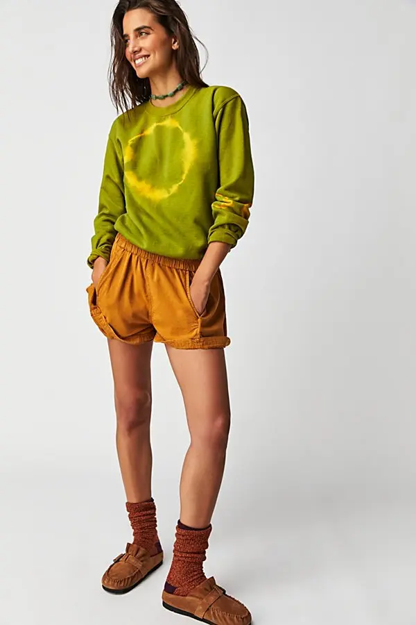 LAYLI DYES HARD Return To Center Tie Dyed Sweatshirt