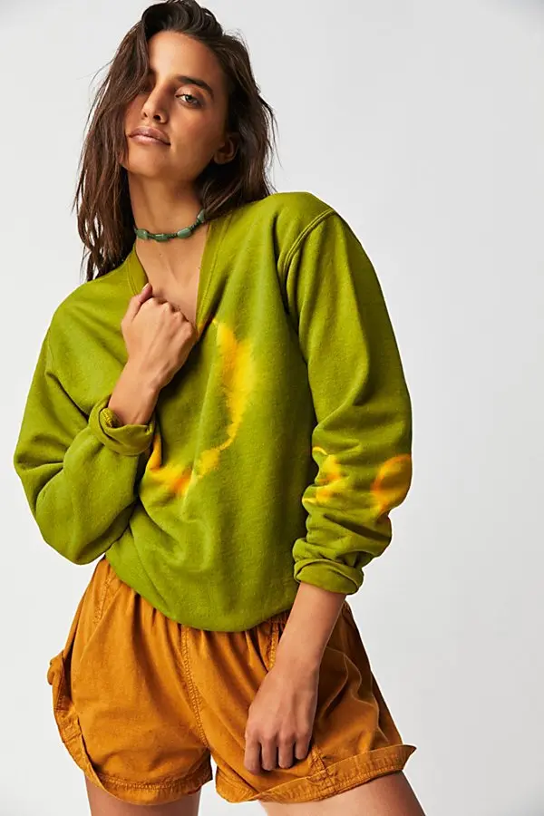 LAYLI DYES HARD Return To Center Tie Dyed Sweatshirt