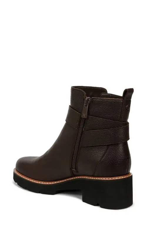 Naturalizer Darry Moto Bootie - Coffee Bean Brown