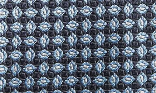 Zegna Cinque Pieghe Geo Jacquard Silk Tie
