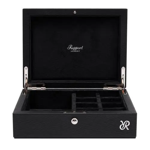 RAPPORT LONDON Tuxedo Cufflink Box - Black