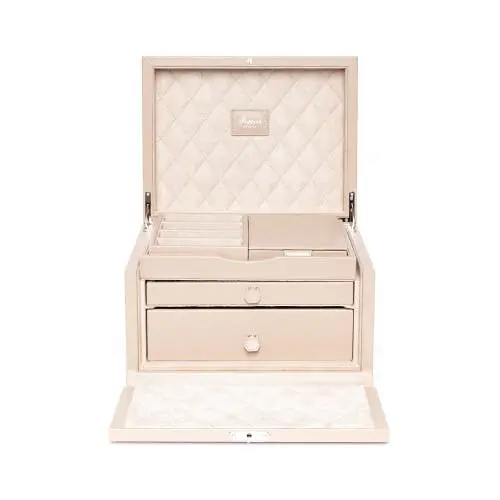 RAPPORT LONDON Aura Large Jewellery Box - Beige
