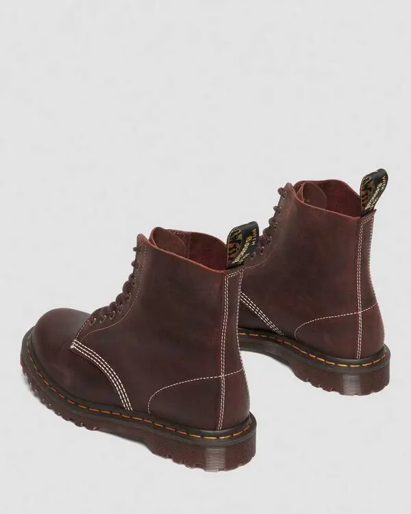 Dr. Martens 1460 Made In England Leather Boots - Brown