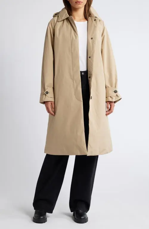 SAVE THE DUCK Zoey Water Repellent Coat - Stardust Beige