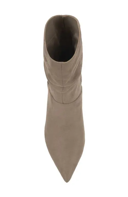 Jessica Simpson Elisti Pointed Toe Slouch Bootie - Light Grey