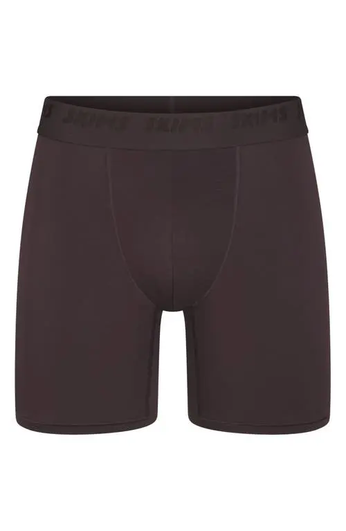 SKIMS 5-inch Stretch Modal Boxer Briefs - Iron