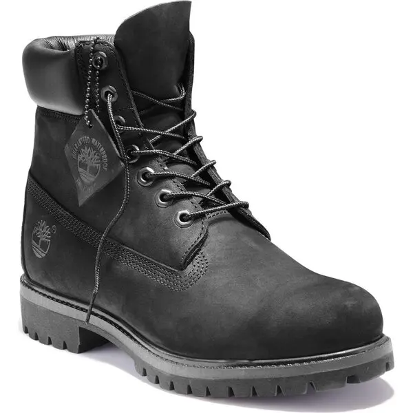 Timberland Premium 6-inch Waterproof Boots - Black/black
