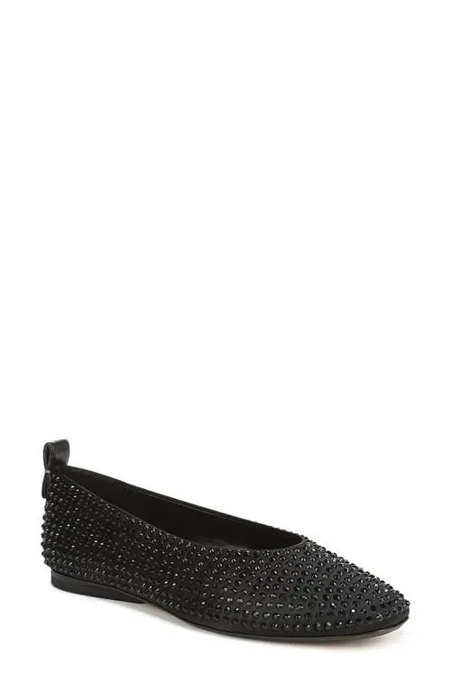 27 EDIT NATURALIZER Carla Embellished Flat - Black/jet