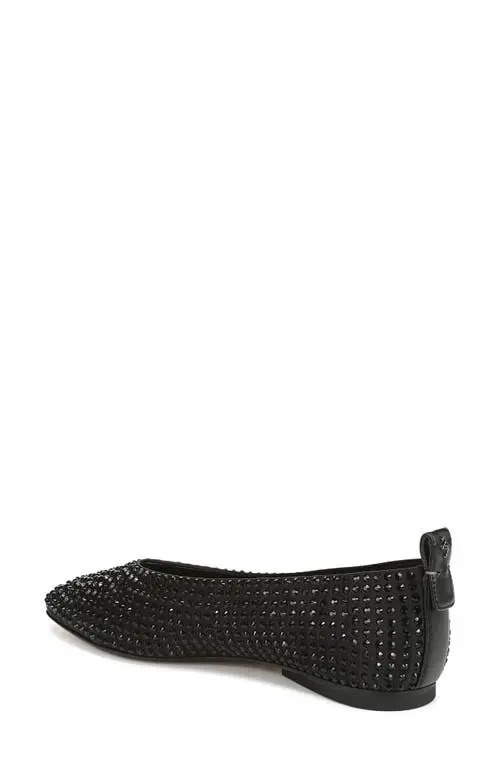 27 EDIT NATURALIZER Carla Embellished Flat - Black/jet